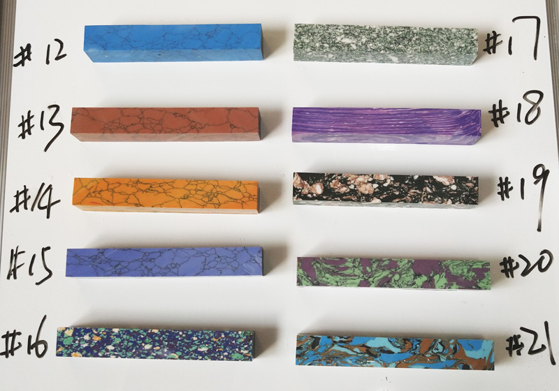 50 TruStone Like Turquoise Stone Pen Blanks Fore Sale US$199 including ...
