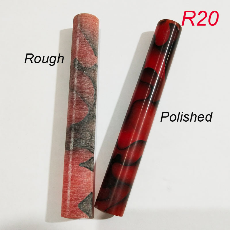 3/4“x5”Round End Acrylic Pen Blanks - Strongink Pen Kits