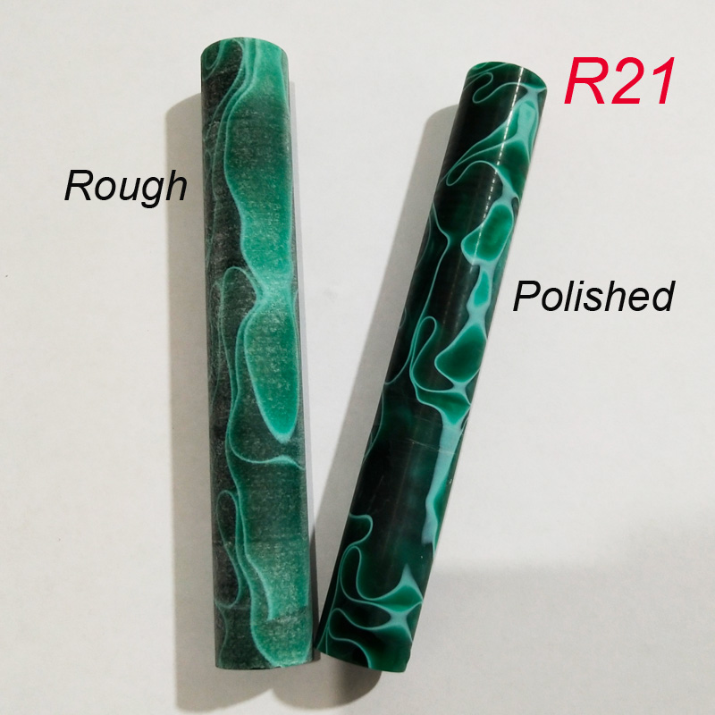 3/4“x5”Round End Acrylic Pen Blanks - Strongink Pen Kits